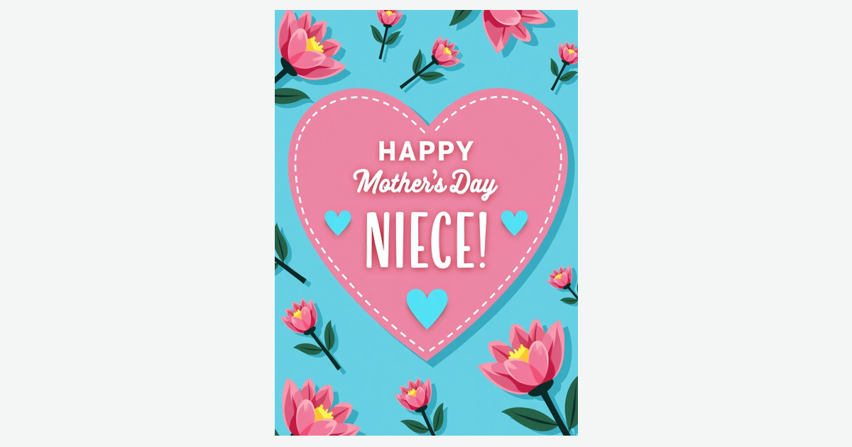 Sweet Heartfelt Mothers Day Card | Clever Studio Art